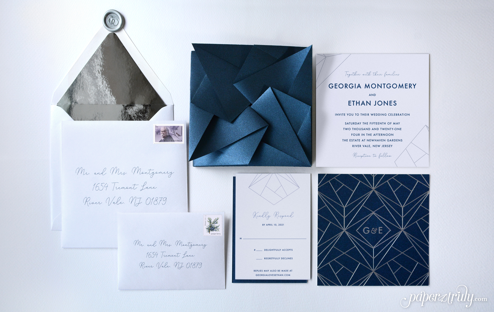 Hayami - Tato Origami Invitation - Paper Truly